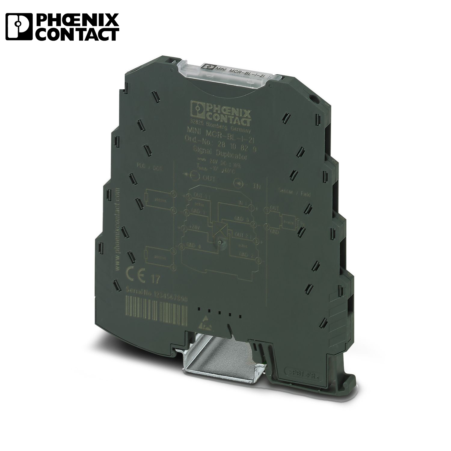 4 mA ... 20 mA 2810829 Phoenix Contact Relay Module Connector MINI MCR ...